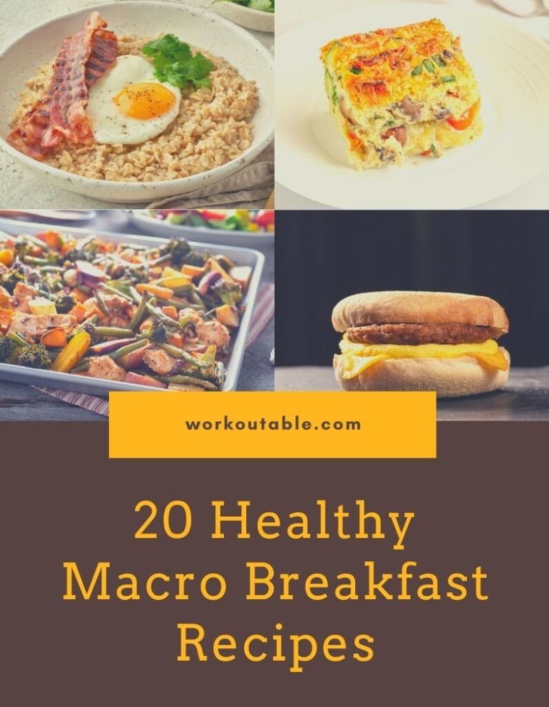 20 Healthy Macro Breakfast Recipes - Workoutable