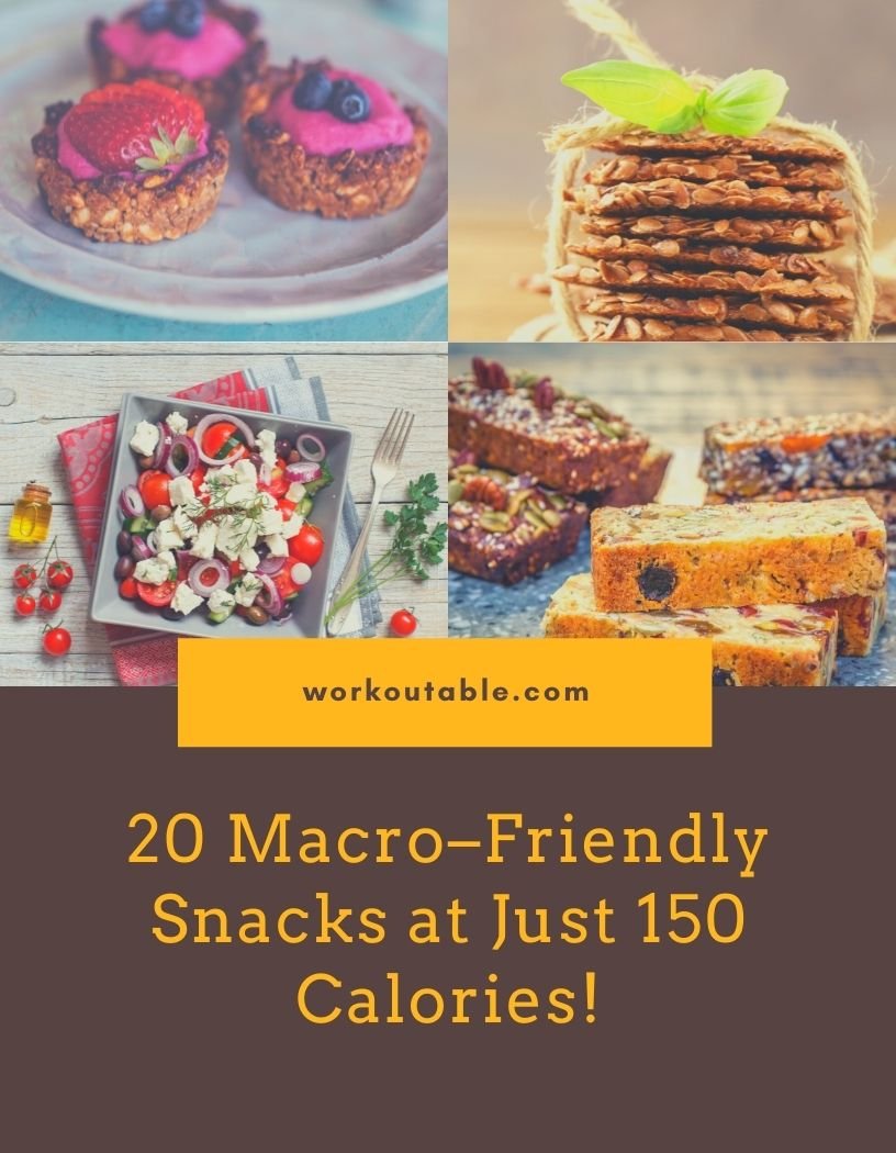 Top 20 Macro–Friendly Snacks at Just 150 Calories! - Workoutable