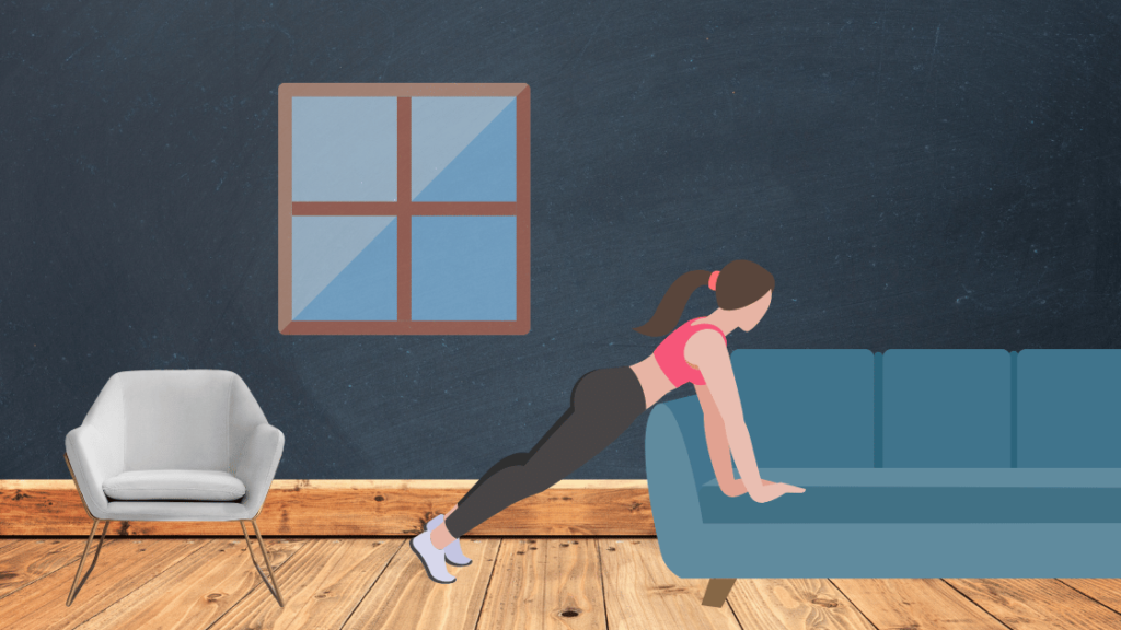 Workout At Home: Use Your Sofa, Chair and even wall to do the workout ...